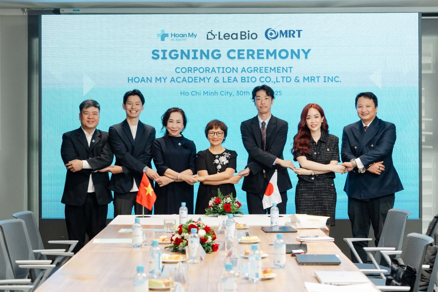Hoàn Mỹ Academy ký kết hợp tác chiến lược với MRT Inc và Lea Bio - Thúc đẩy chuyển giao tri thức ...